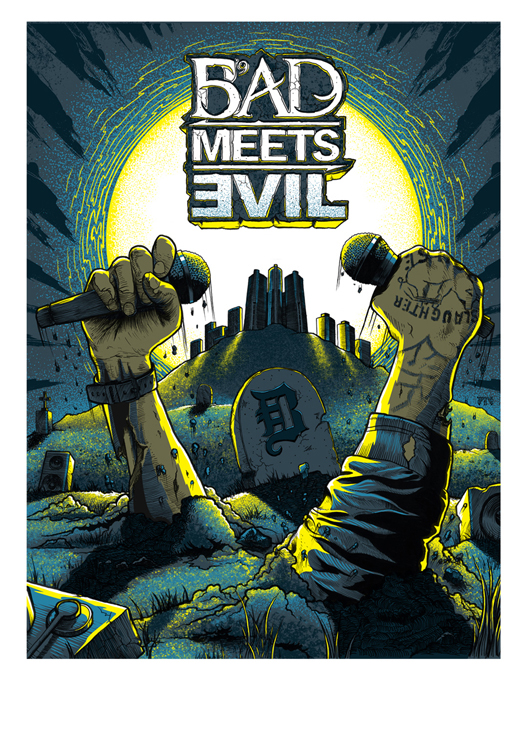 Bad Meets Evil Poster